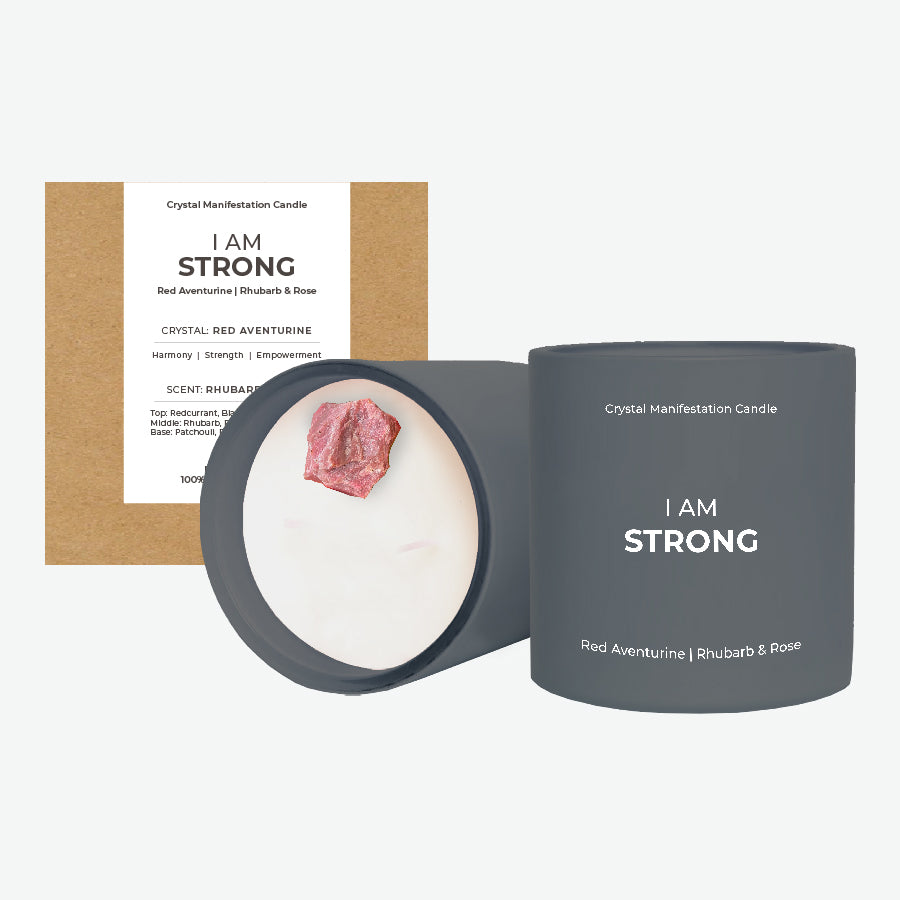 Jill & Ally Mantra- Strong Candle– ACD Home